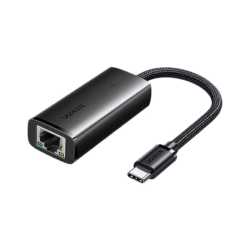Сетевые карты UGREEN USB to Gigabit, черные, 20256