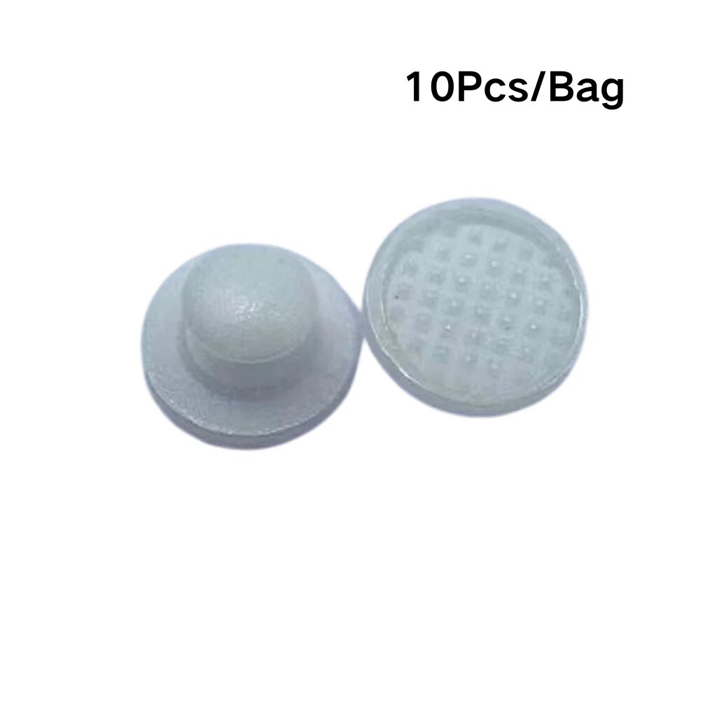 Лингвальные кнопки DCLOUD, металлические, 10 шт. Composite round