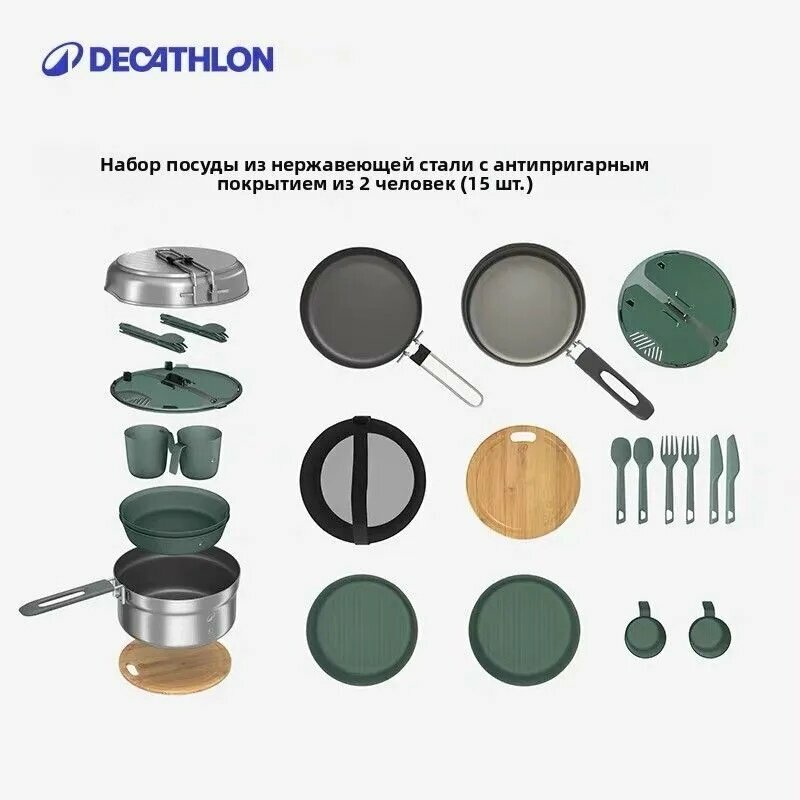 Набор походной посуды.