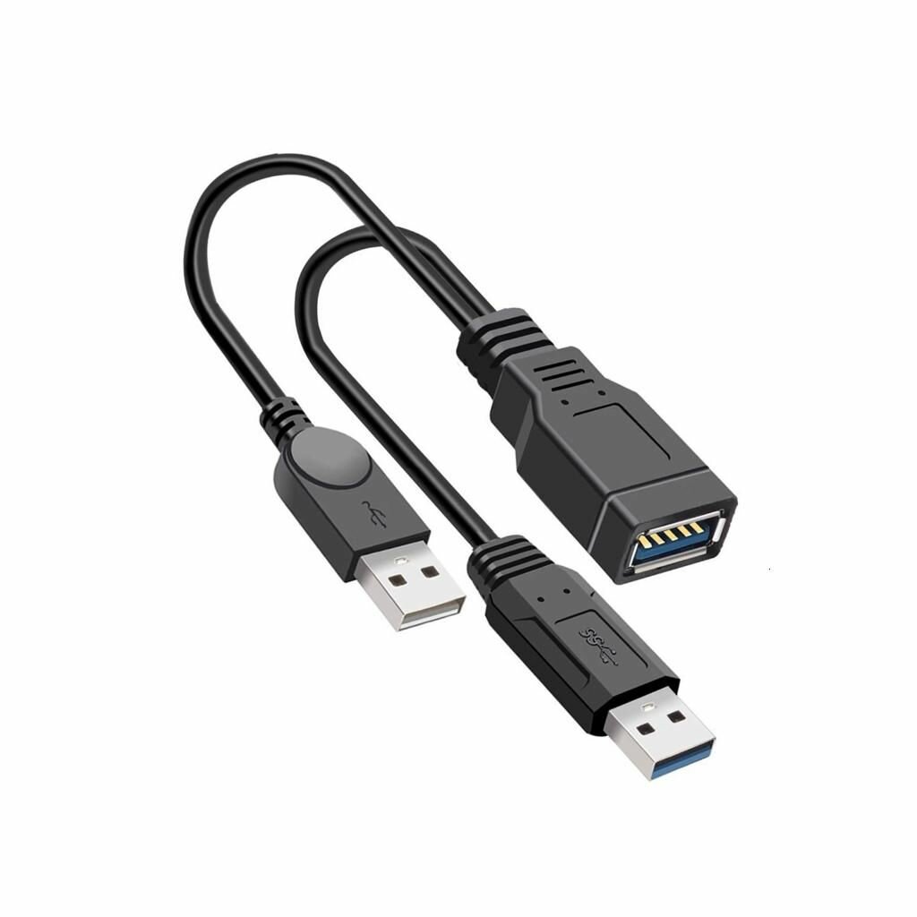USB 3.0 Y-кабель с дополнительным питанием
