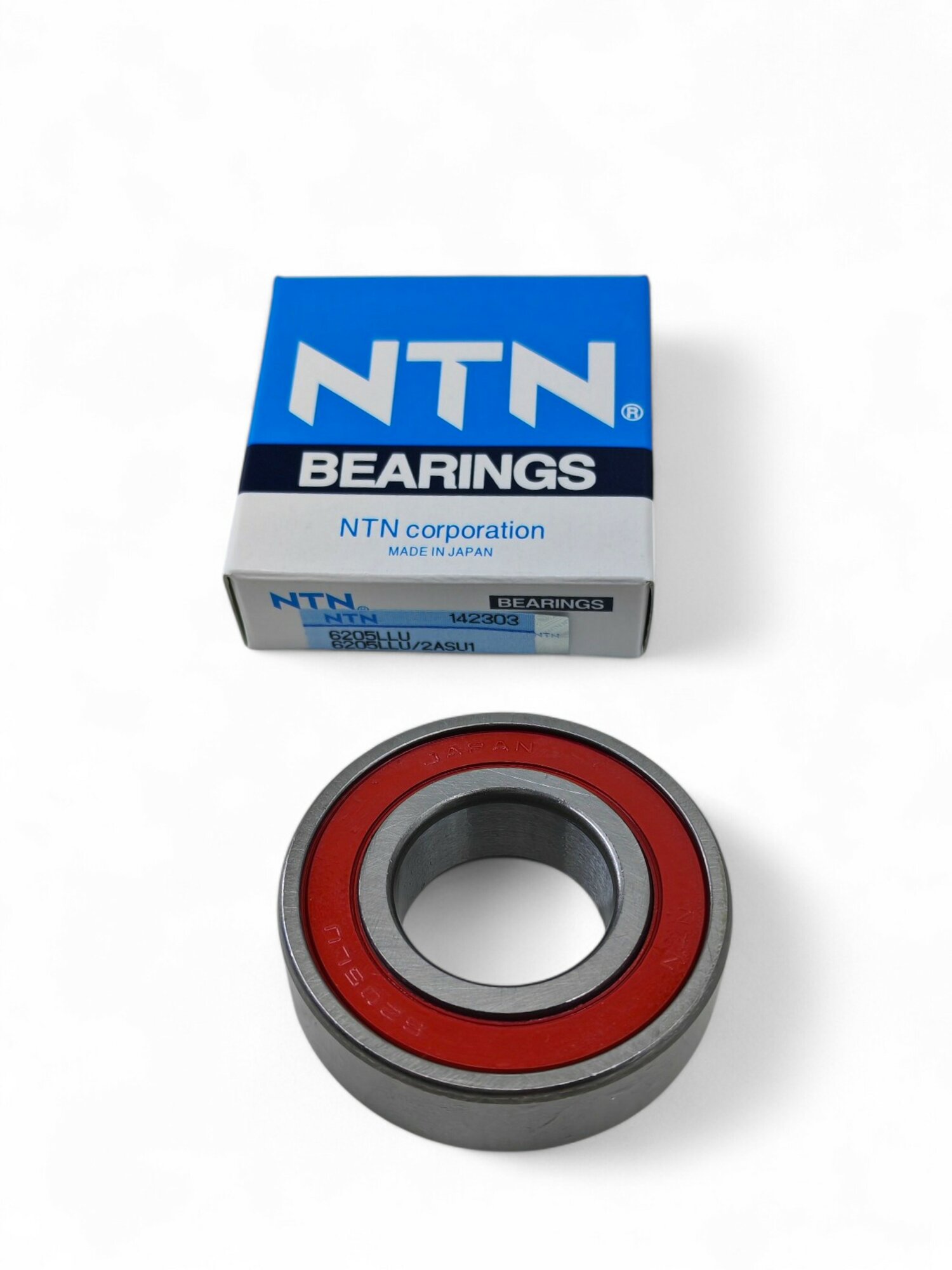 Подшипник NTN 6205 LLU (180205; 6205-2RS) 1 шт, размеры 25x52x15 мм, шариковый радиальный