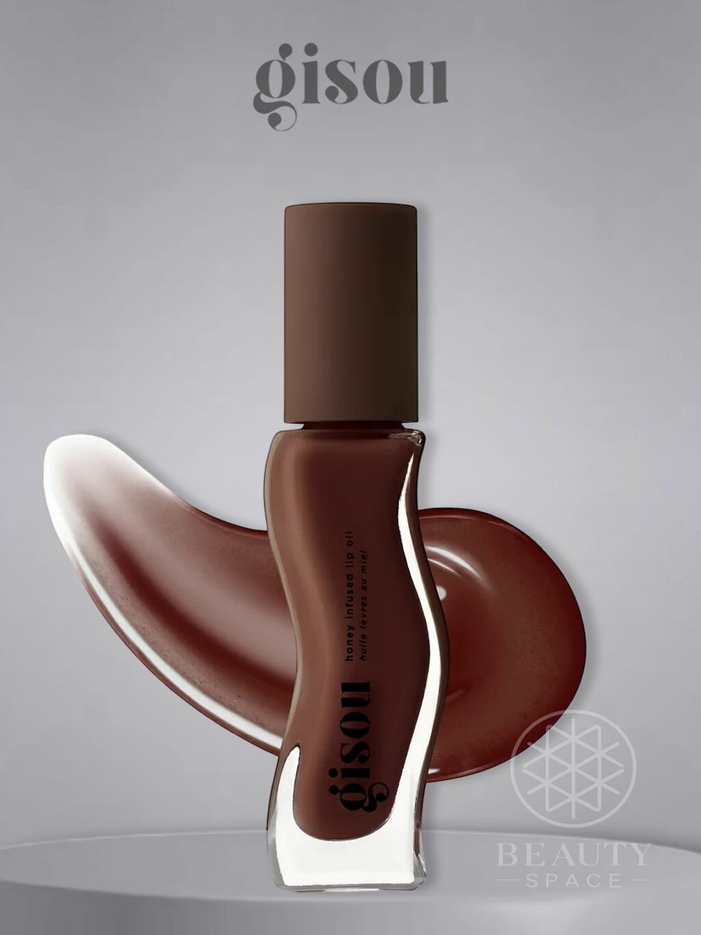 Gisou Масло для губ Honey Infused Lip Oil (Milky Mocha), 8ml