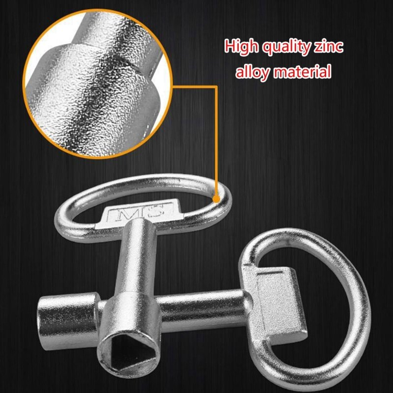 Wrench Triangle Socket Keys for Electric Cabinets, Elevator, Water Meter Valves — фото 1