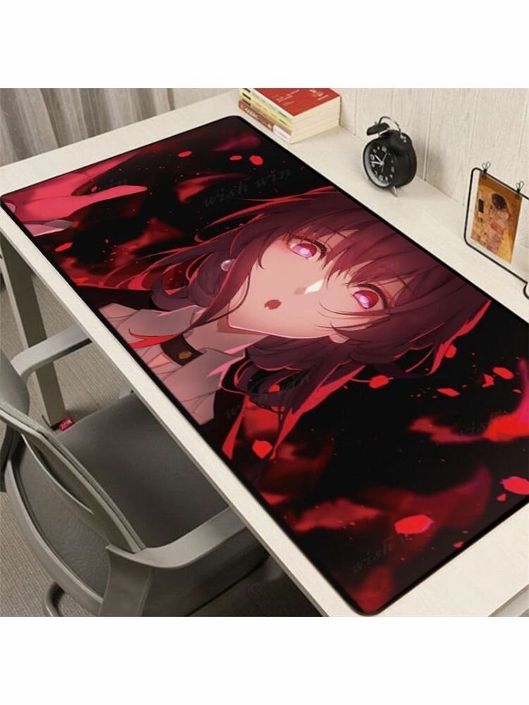 Honkai Star Rail Bailu Seele March 7th Kafka Himeko Silver Wolf Den Heng Jing Yuan XXL коврик для мыши коврик