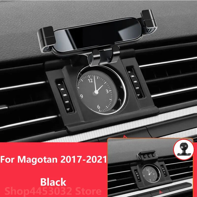1 комплект автомобильных держателей для телефона для Volkswagen Passat Magotan B8 2017-2023, гравитационный кронштейн, поддержка GPS с базовыми аксессуарами