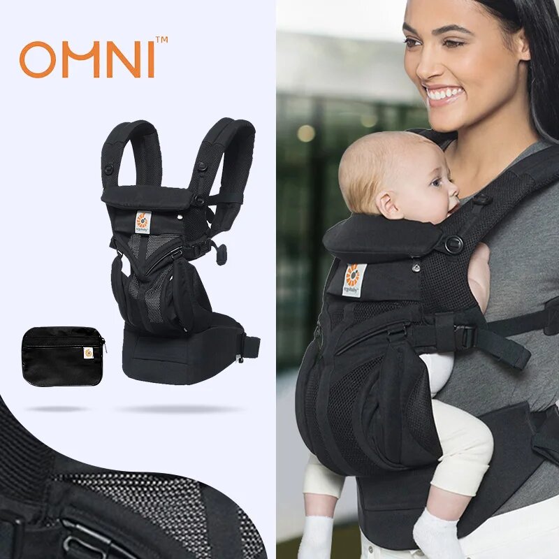 Ergobaby Omni Breeze детская переноска Черный, O-CHEI