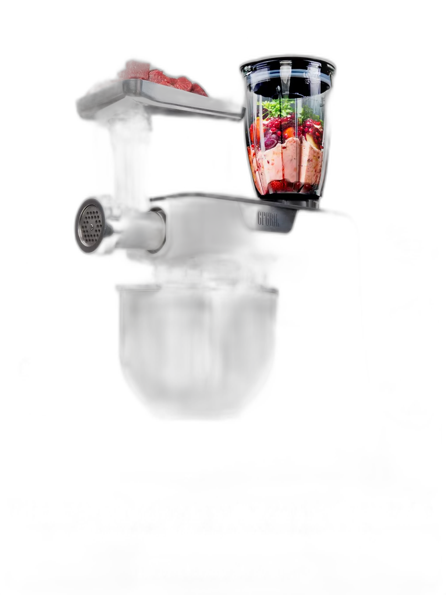 Кухонный комбайн GF-KP50 с мясорубкой и блендером