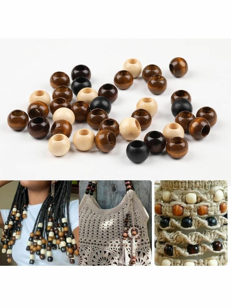 100pcsdiy бусины ручной работы (заказывайте Примечание 5 цветов по 20, всего 100 Сумки отправлены)