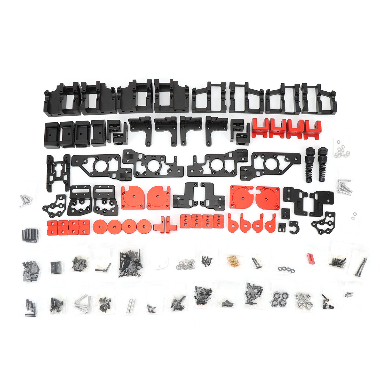 Комплект рамы для 3D-принтера с винтами из алюминиевого сплава, легкая, высокоточная, прочная конструкция, комплект деталей ЧПУ для VORON 2.4 R2