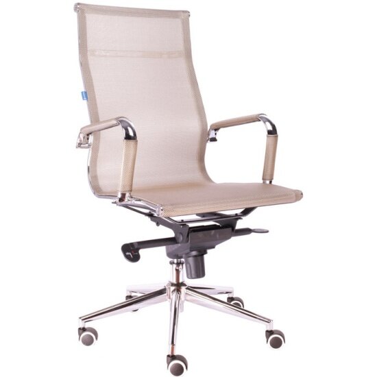 Кресло руководителя Everprof Opera M сетка золотой