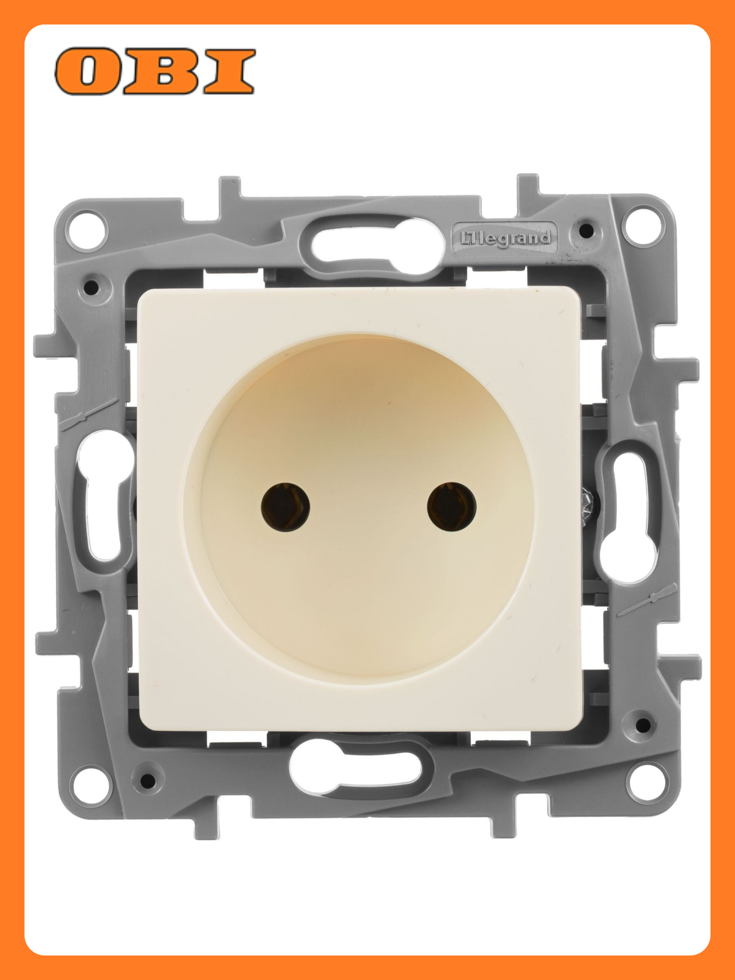 Розетка Legrand Etika, 672320, скрытый монтаж, поликарбонат, IP50, коричневый