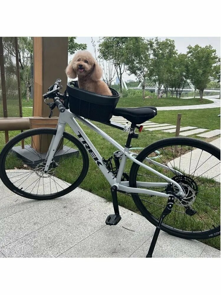 Велосипедная корзина для перевозки домашних животных, прочная и водонепроницаемая, универсальное крепление на руль или багажник, для собак и кошек