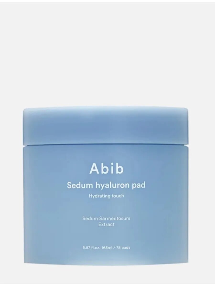 Диски для лица с гиалуроновой кислотой и седумом ABIB sedum hyaluron pad hydrating touch