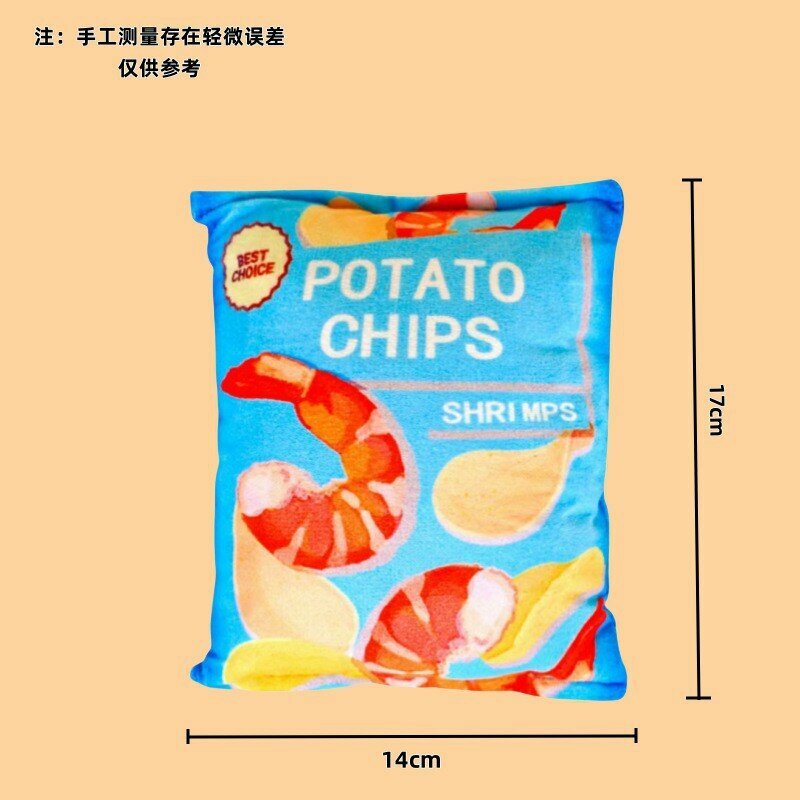 Фабрика прямых продаж товаров для домашних животных плюшевая бумага, картофельные чипсы Вкус креветок