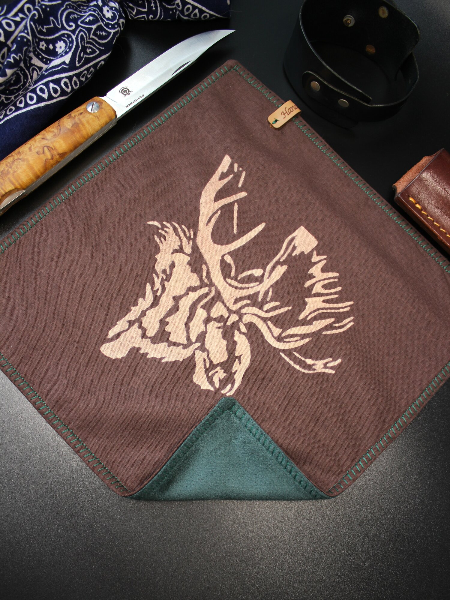 Платок для ножа Хэнк EDC "Лось" "Elk"