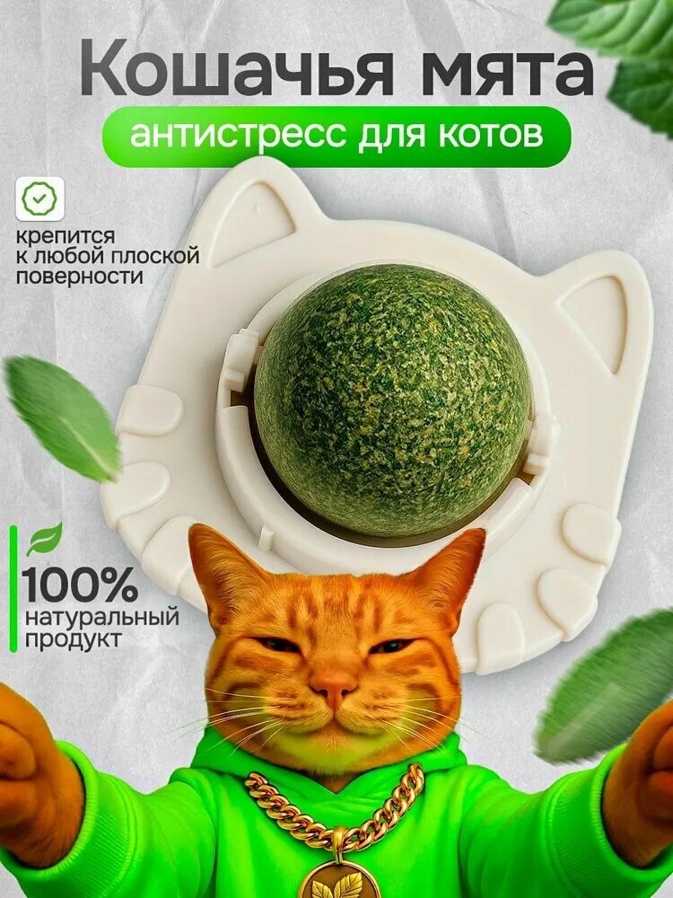 Кошачья мята, антистресс, игрушка для кота