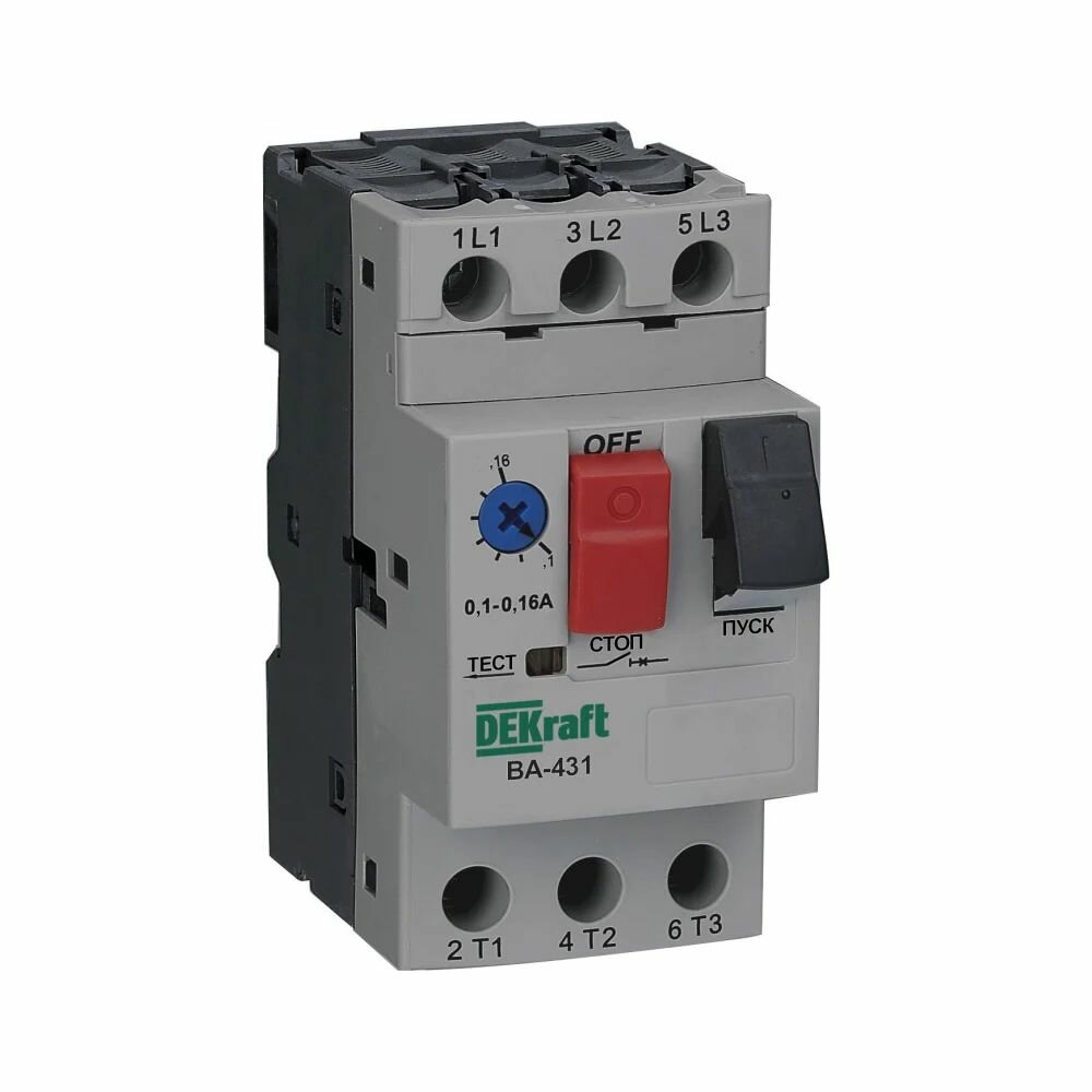 Автоматический выключатель защиты двигателя DEKraft ВА431 21234DEK
