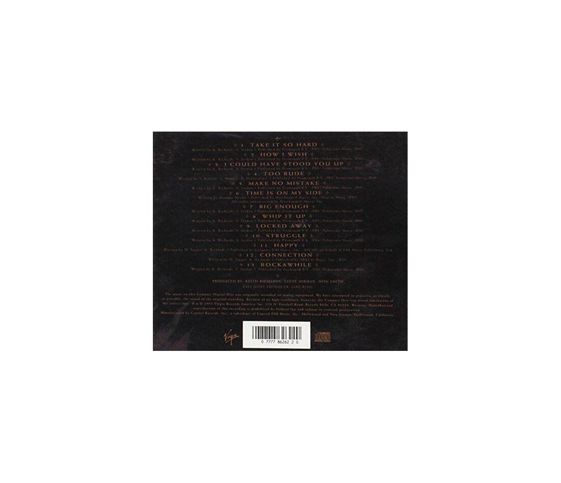 Диск Keith Richards & the X-pensive Winos: Live at the Hollywood Palladium (December 15, 1988) (1 CD)