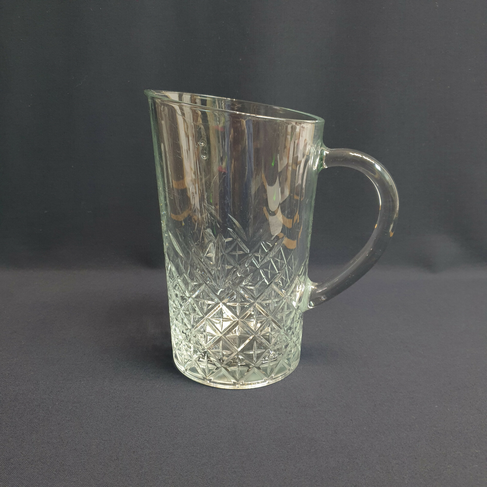 Кувшин, стекло 1.1 л, высота 22 см