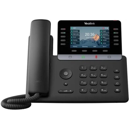 Телефон SIP-T74U Yealink , 16 аккаунтов, 4,3" цветной экран, порт USB, BLF, PoE, GigE, без БП, шт