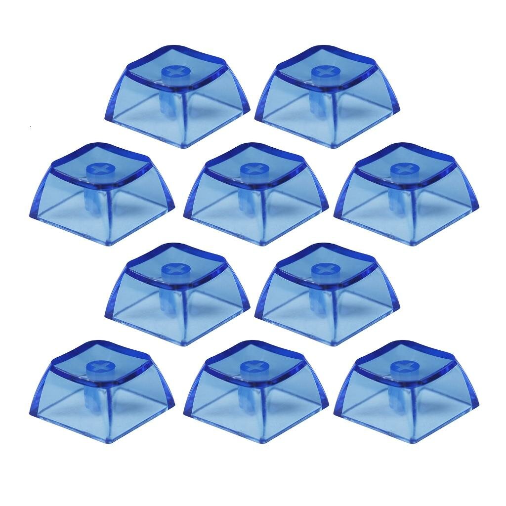 Прозрачные подсвечиваемые кейкапы XDA2 для механической клавиатуры, Синий