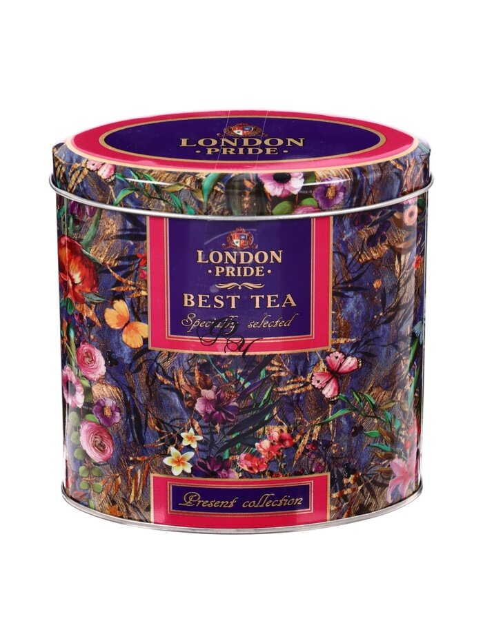 Чай London Pride черный листовой с чабрецом "Весенняя Коллекция", 100 гр, ж/б 10971677