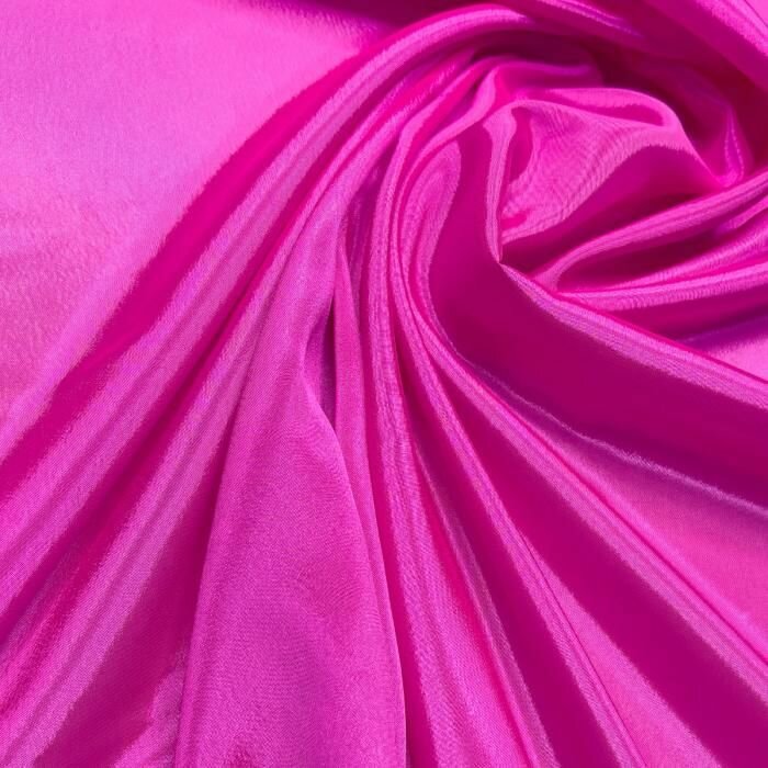 Сатин-шифон Electric Pink (яркий розовый) 500*112 см