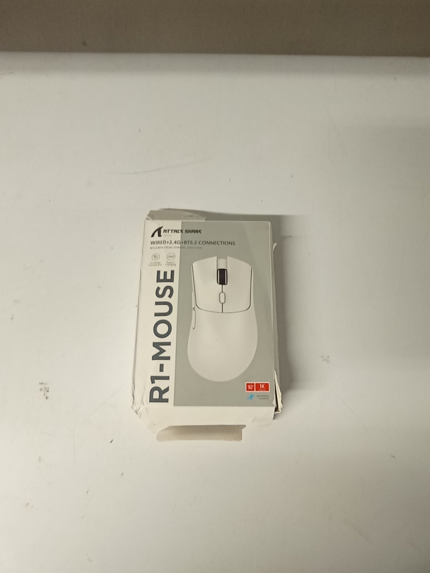 Игровая беспроводная мышь Attack Shark R1, черный