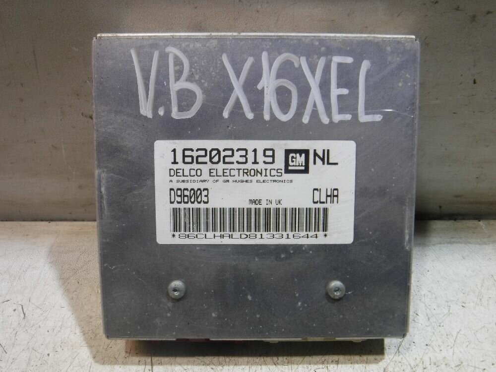 Блок управления двигателем Opel Vectra B 16202319
