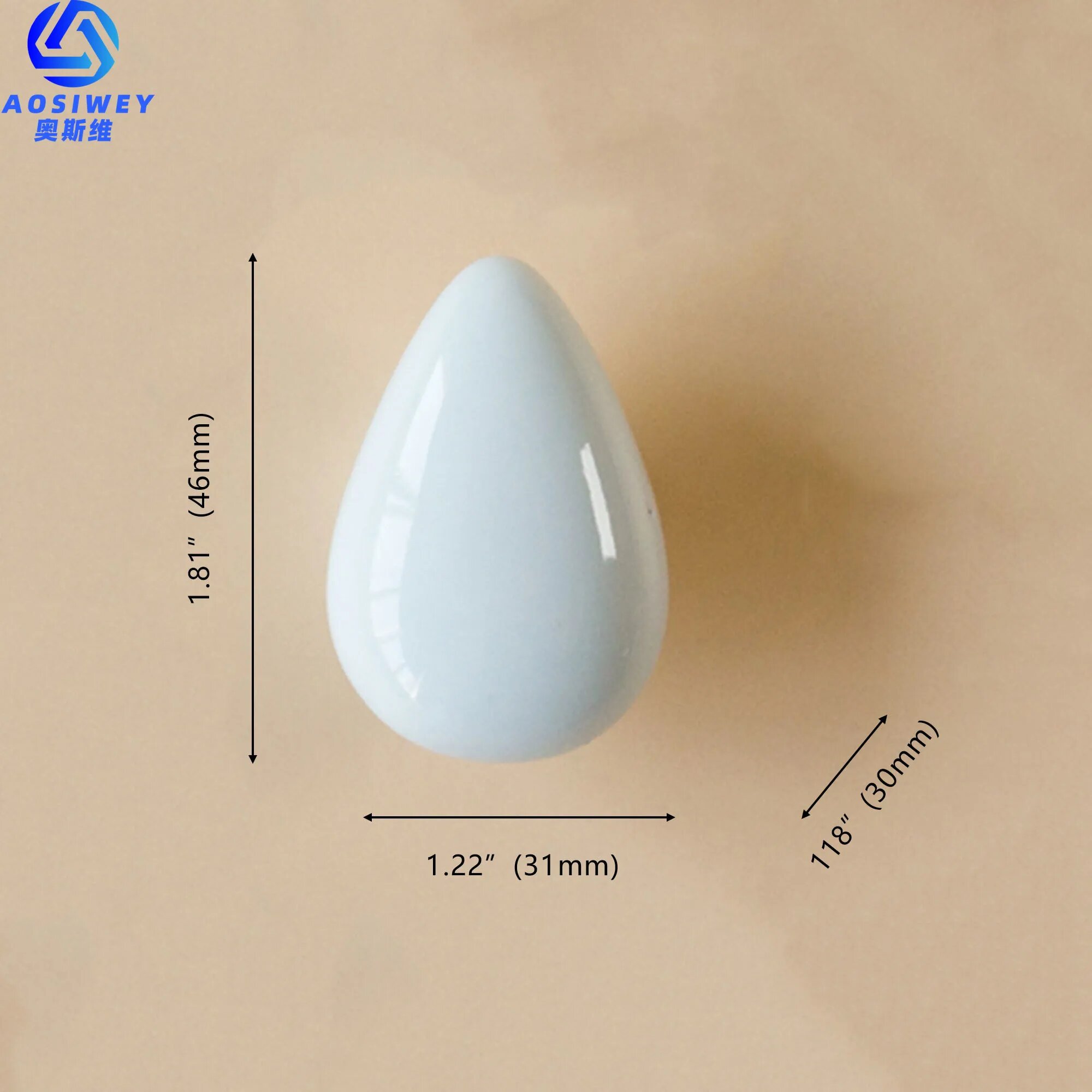 Керамические крючки для одежды, набор из 1 штуки White no base