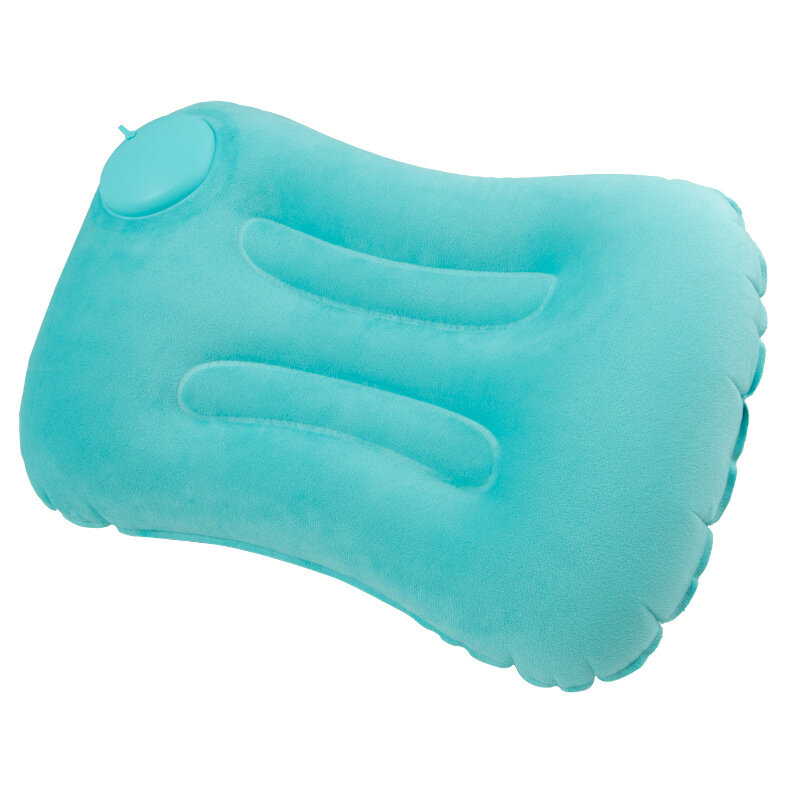 Надувная U-образная подушка с автоматическим надуванием, портативная дорожная подушка для шеи, подушка для самолета, дорожная подушка для активного отдыха, надувная подушка "Три сокровища"