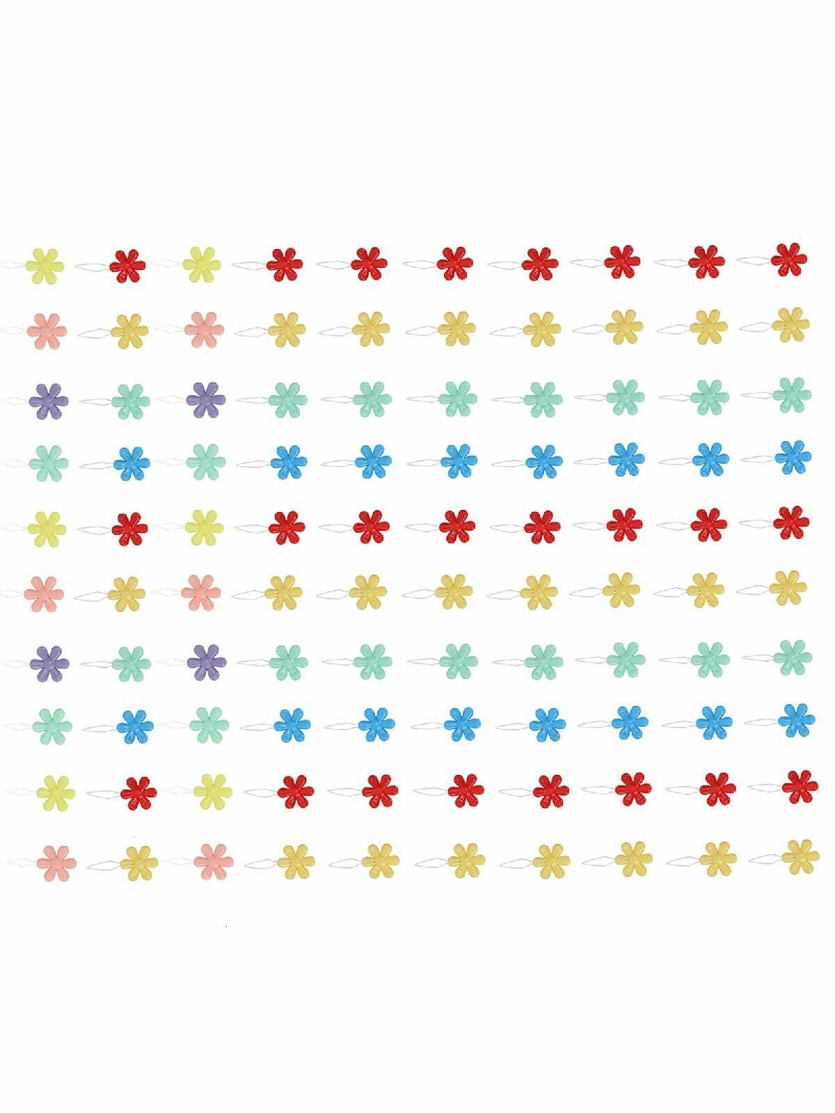 100 шт. Легкий в использовании нитковдеватель для пожилых людей Цветочный нитковдеватель Принадлежности для шитья