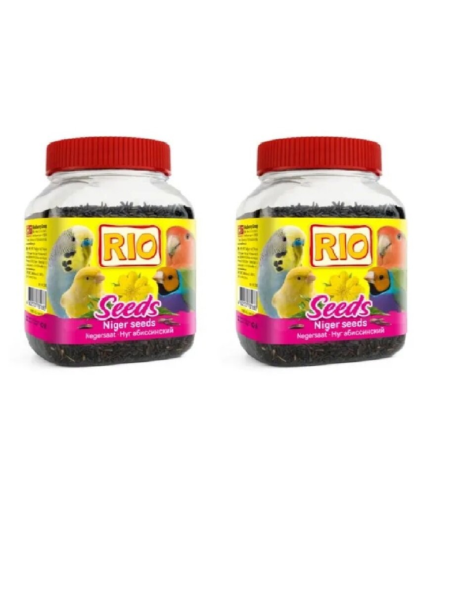 RIO Лакомство для птиц Абиссинский нуг 250г (2 штуки)
