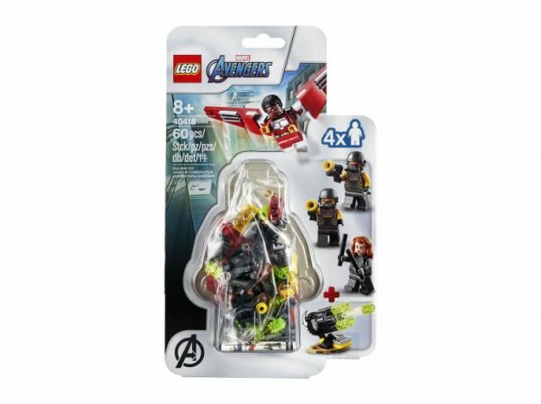 Lego 40418 Super Heroes Сокол и Чёрная вдова