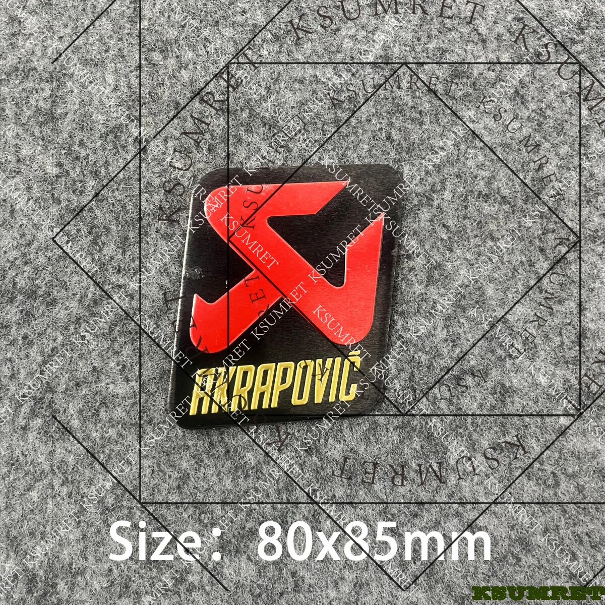 Для Akrapovic выхлопная наклейка с логотипом мотоцикла, эмблема, металлическая наклейка Style 5