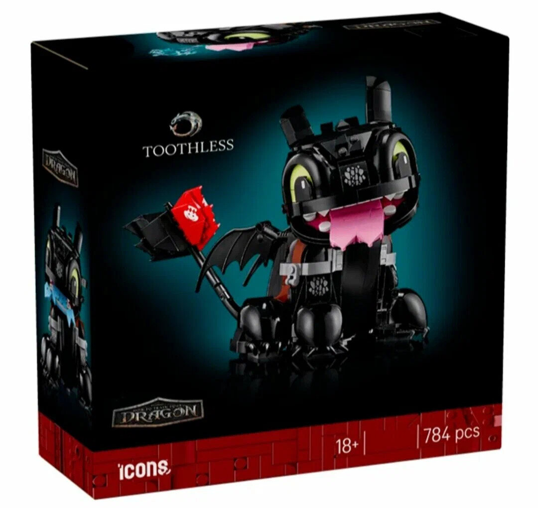 Конструктор Lion King "Как приручить Дракона Беззубик", 784 детали