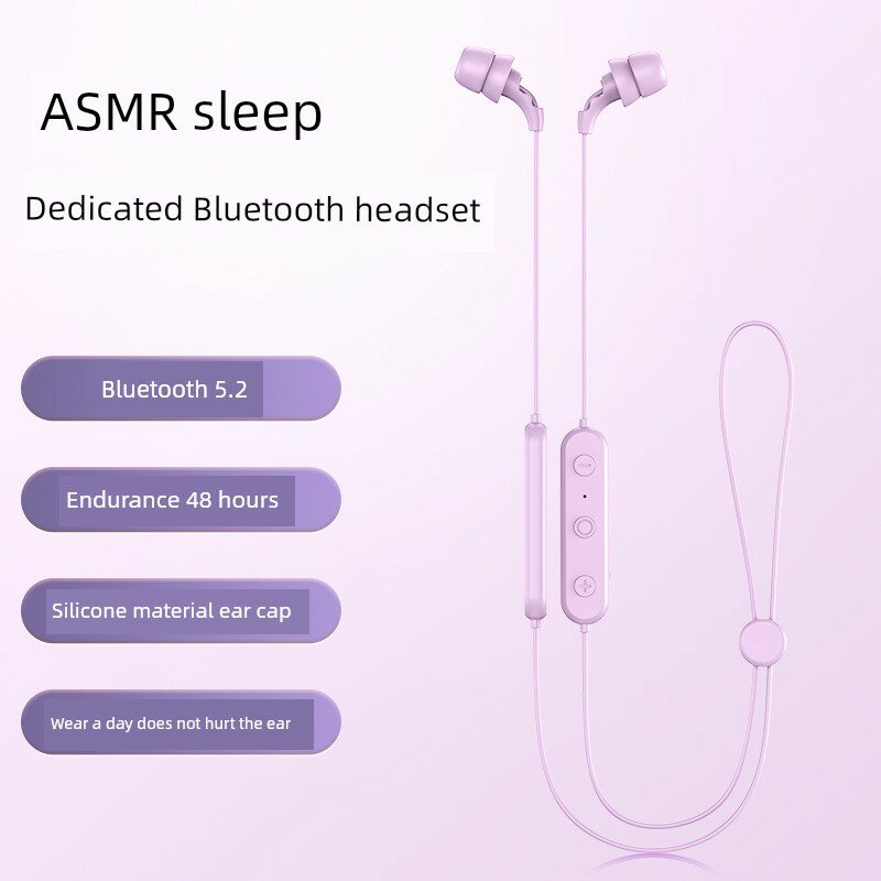 Новые Bluetooth-наушники для улучшения сна, беспроводные силиконовые наушники-вкладыши для сна на боку, звукоизоляция,