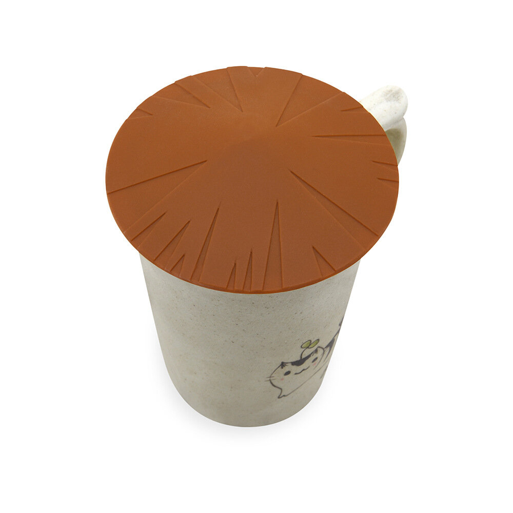 Креативная силиконовая крышка для чашки Bangpu, пыленепроницаемая и пеплостойкая, круглая крышка для чашки