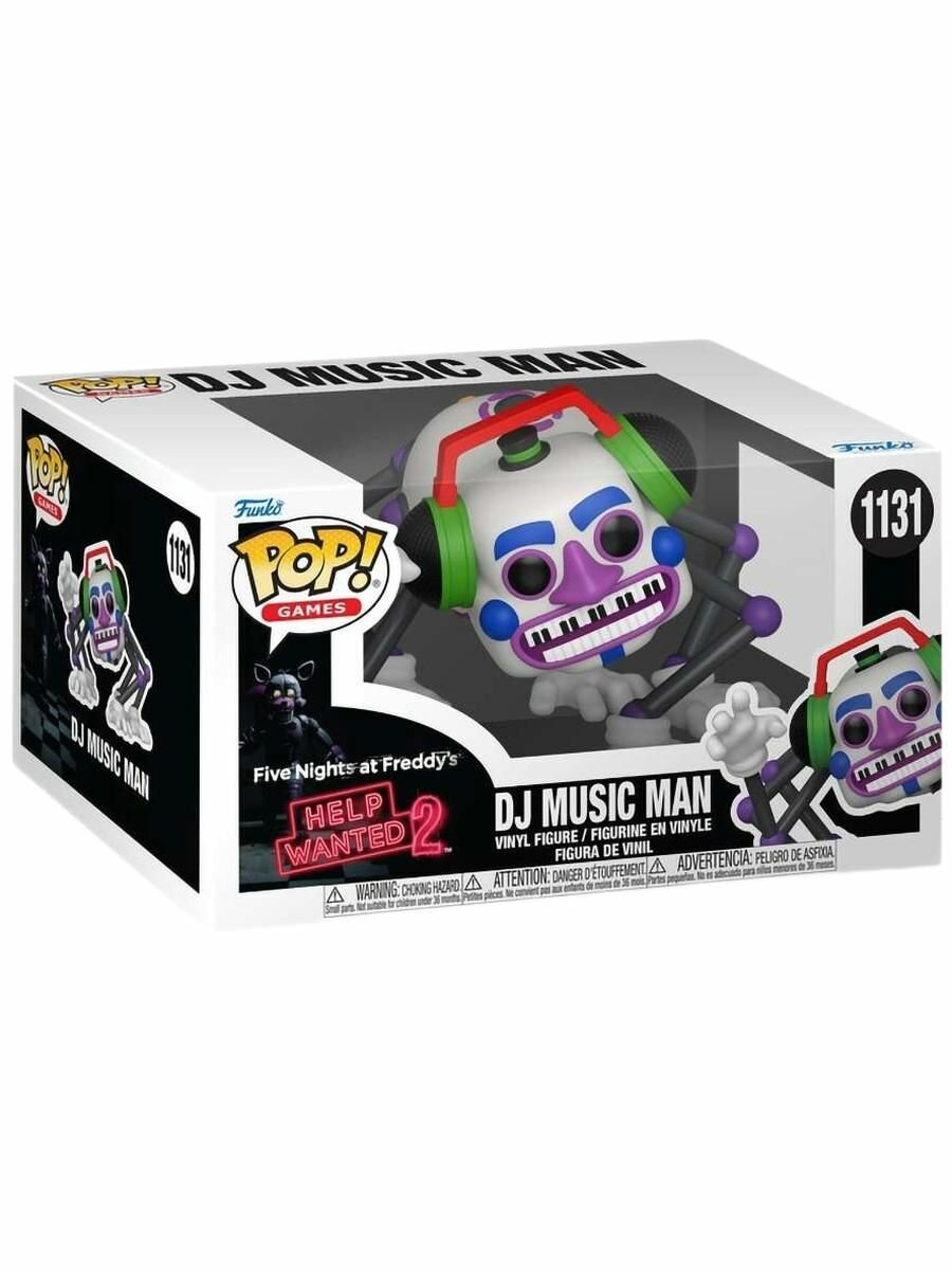 Фигурка Funko POP! Games. Five Nights At Freddy's: Help Wanted 2: DJ Music Man (1131)
