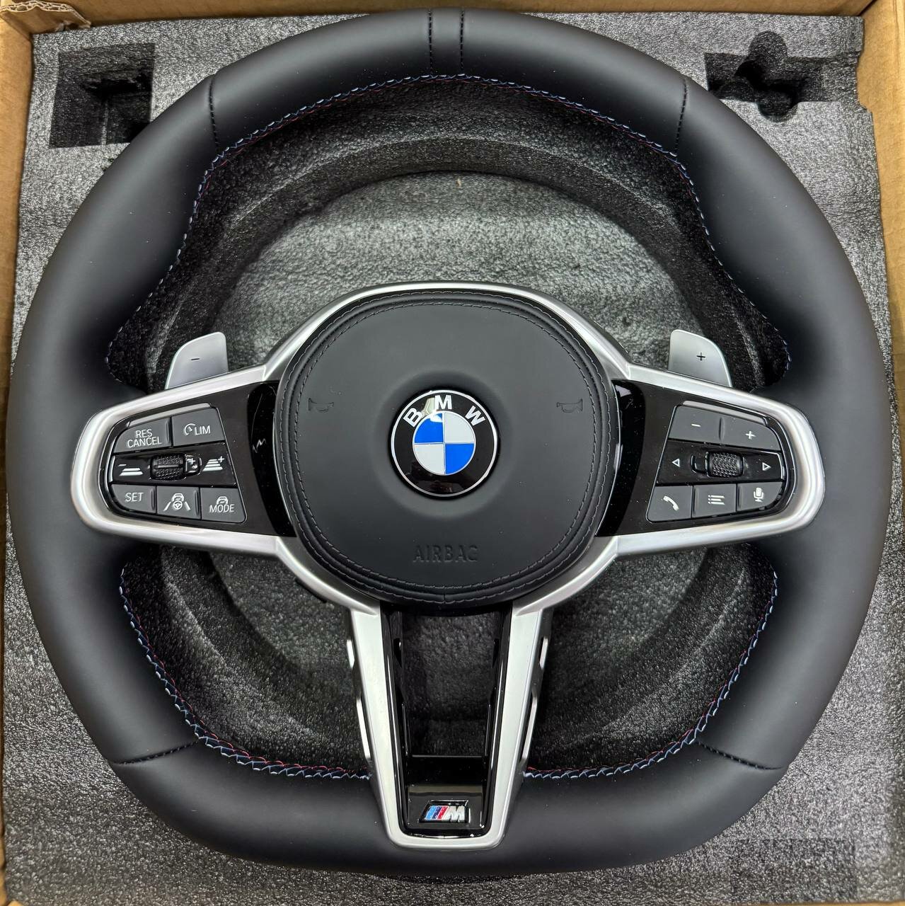 Руль BMW M LCI G30 G05 G20 G01 G11 G12 BDC3 ACC PRO подогрев вибро М-строчка