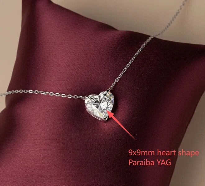 Инструмент для создания украшений из муассанита Серебряный, S925 paraiba-yag