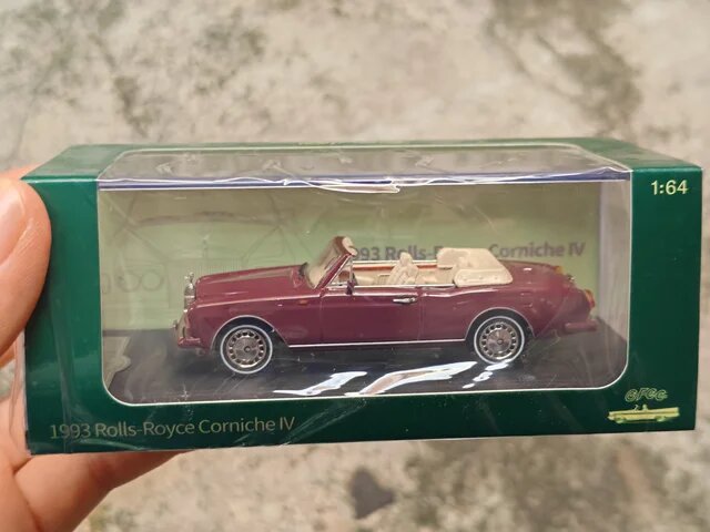 GFCC 1:64 Rolls Royce Corniche IV 1993 литые игрушечные машинки и модели автомобилей, миниатюрные модели автомобилей, игрушки для детей