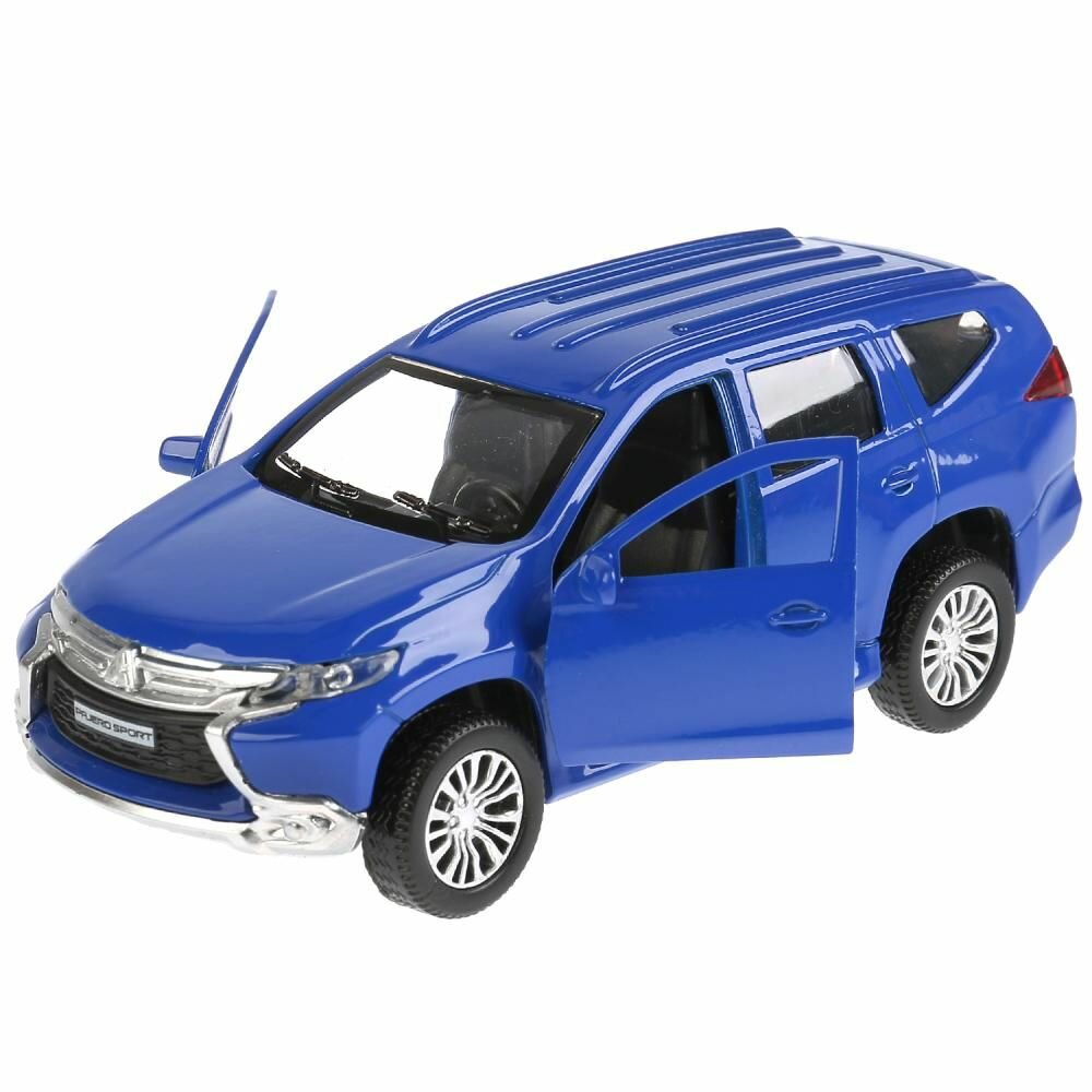 Машина метал MITSUBISHI PAJERO SPORT синий 12 см