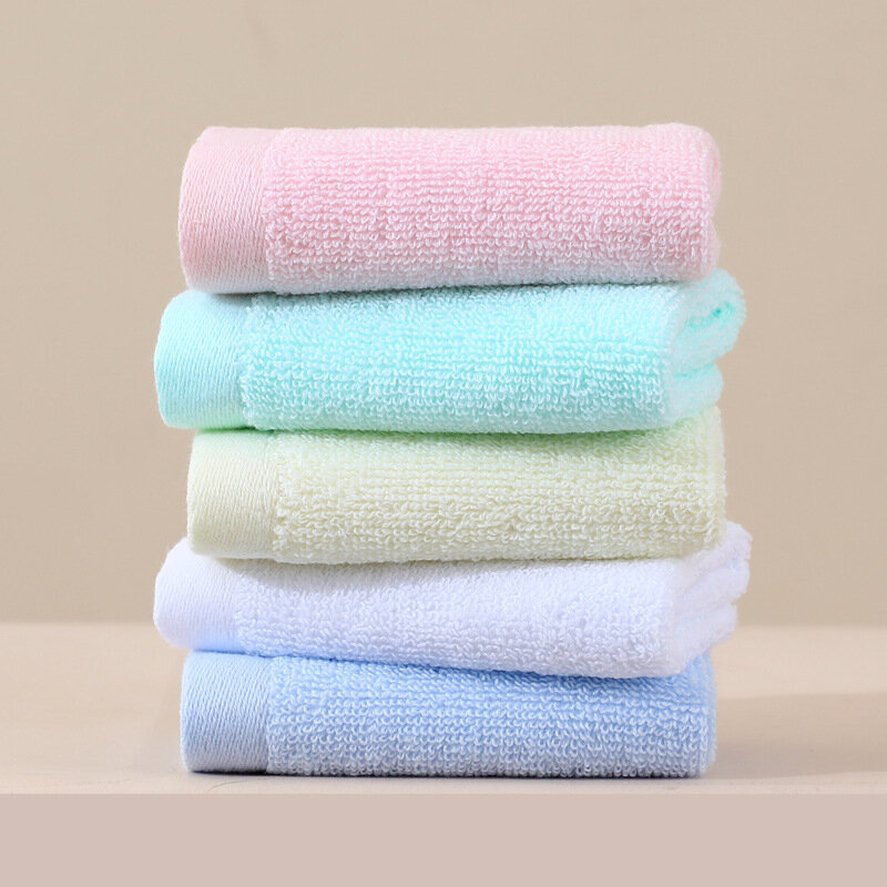 Детские полотенца маленькие квадратные полотенца хлопчатобумажные оптовые хлопковые полотенца для лица