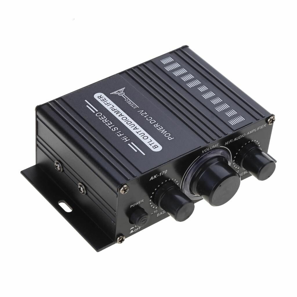 Усилитель мощности HIFI 400W 2 канала DC12V