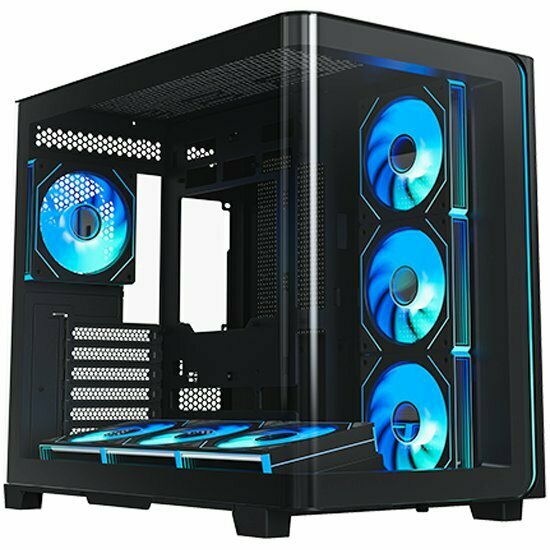 Корпус Xastra QR600 7ARGB C10-UC, черный