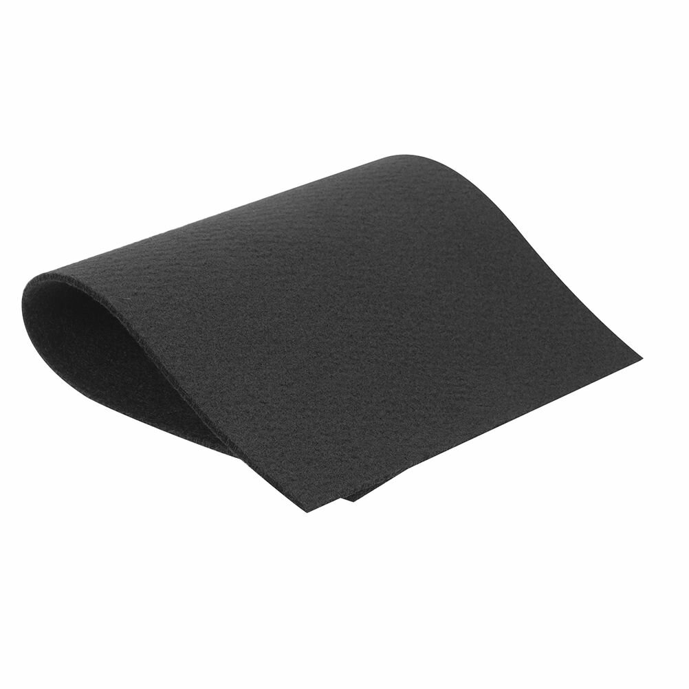 Черный графитовый углеродный войлок из углеродного волокна для изоляции вакуумных печей, мягкий и огнестойкий