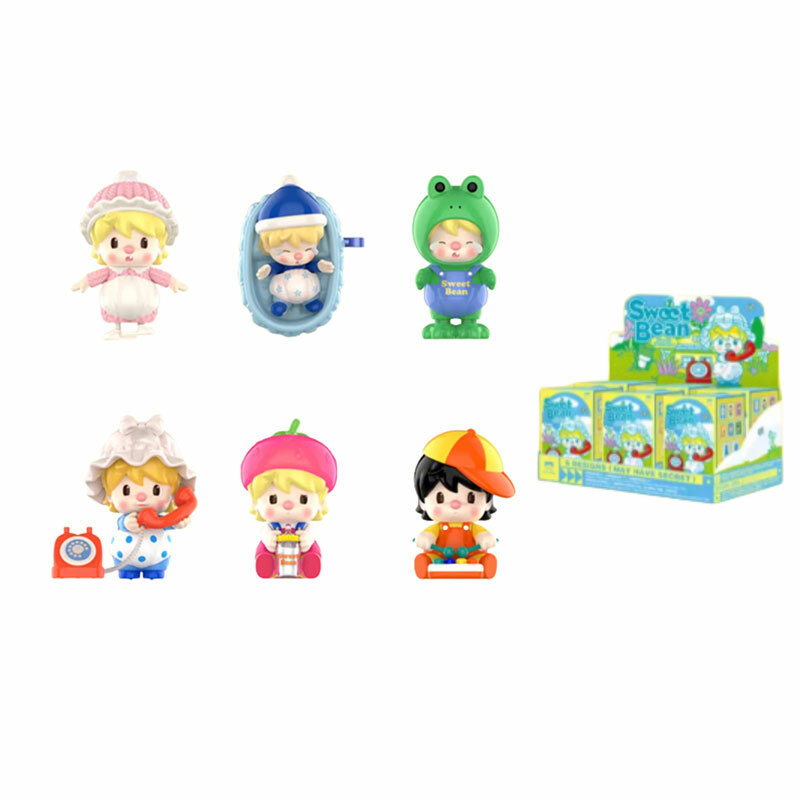 Фигурка унисекс POP MART Growth Guide Mystery Box, полный бокс 6 шт.