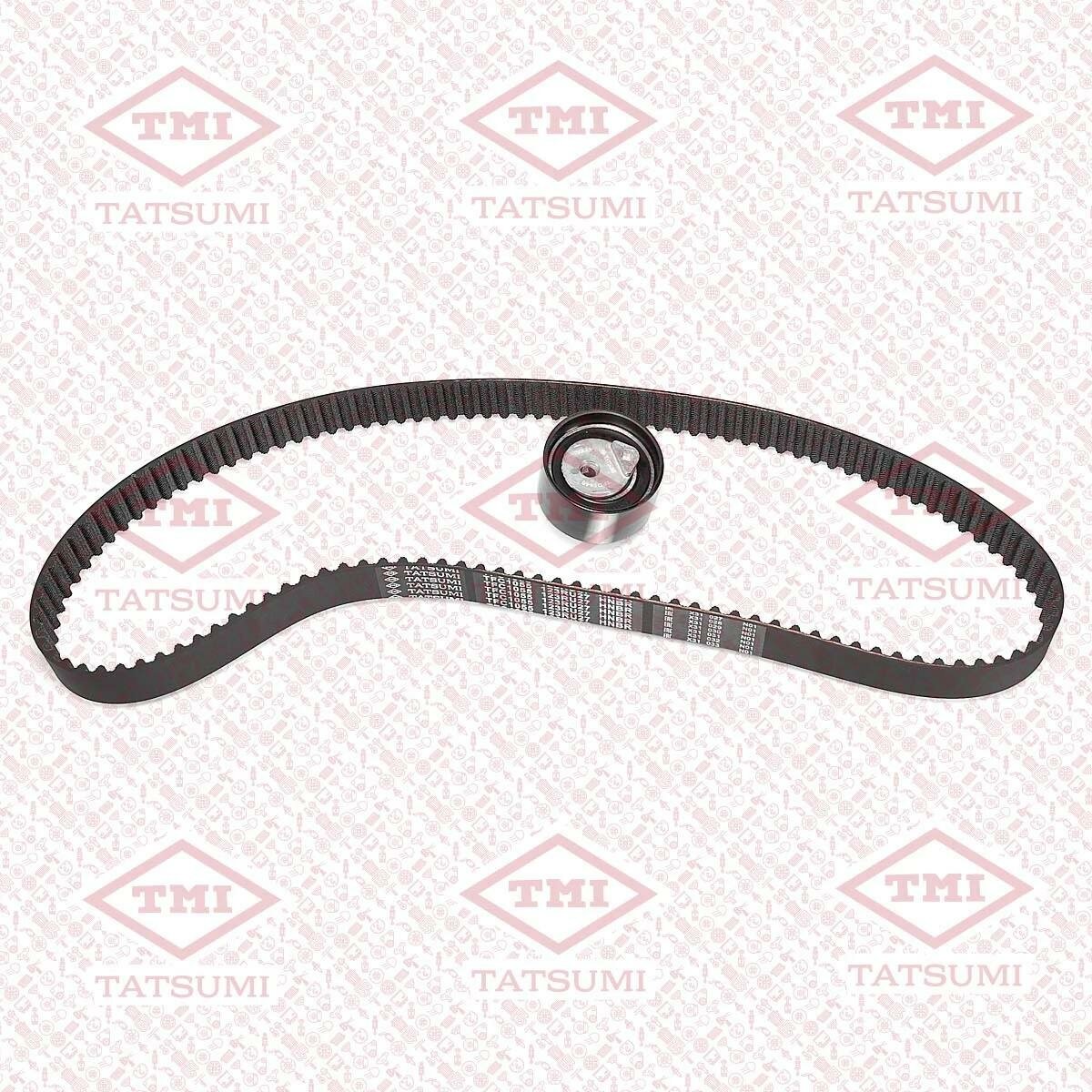 Комплект ГРМ TATSUMI ремень 123 зуб, 27 мм и ролик, Nissan Almera, Micra 00-, Renault Clio, Kangoo, Megane, Scenic, Logan 01- (TFE1011)