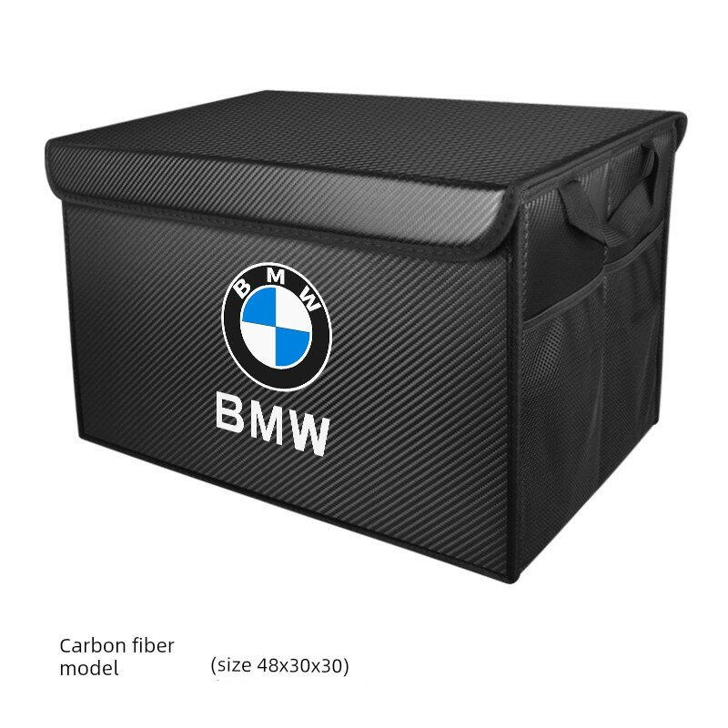 Организатор багажника BMW для X1/X3/X5/X6/X7, 3/5/7 Серии и 6 Серии GT - Углеродное волокно с логотипом